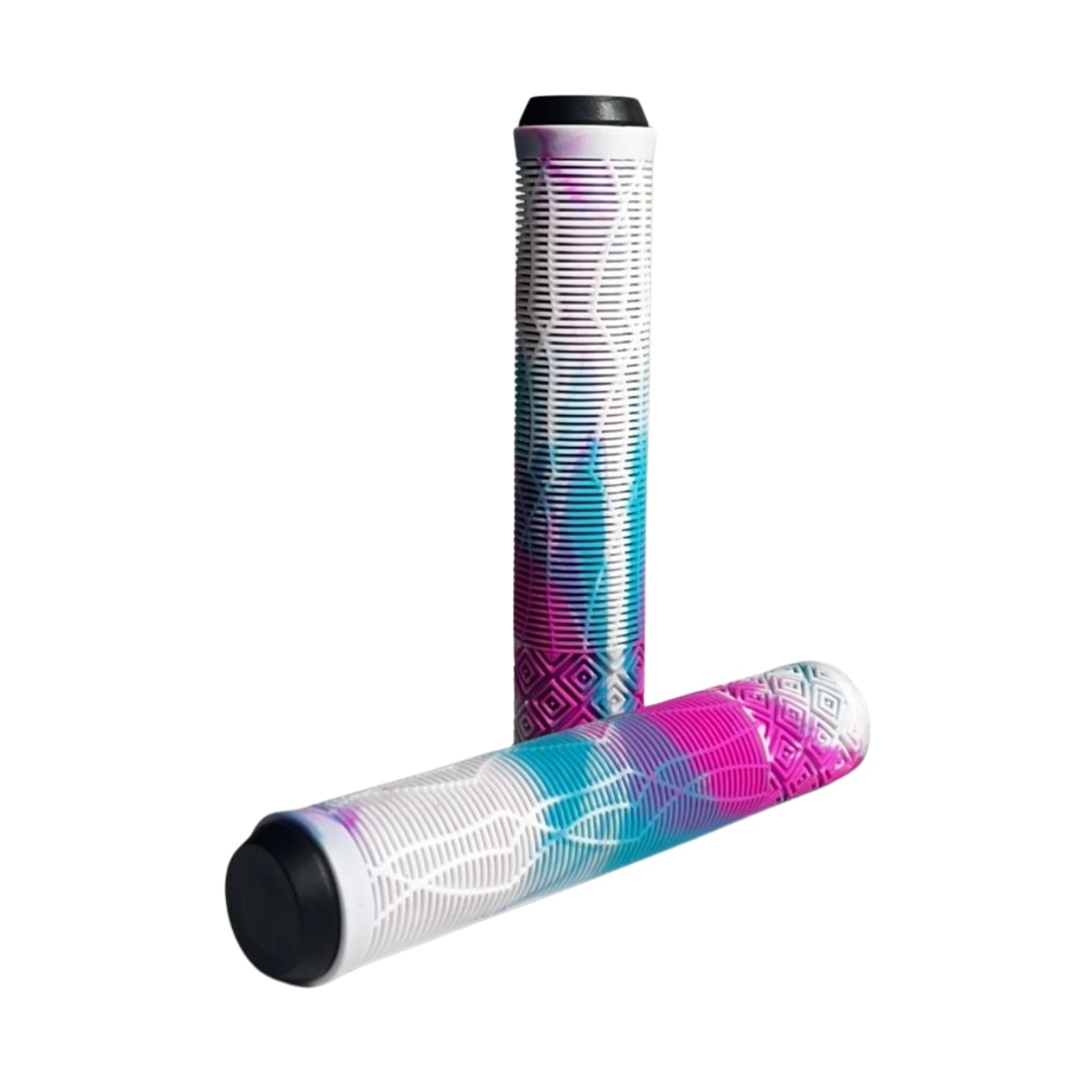 Manopla Bike Kook BMX Rainbow Borracha 165mm